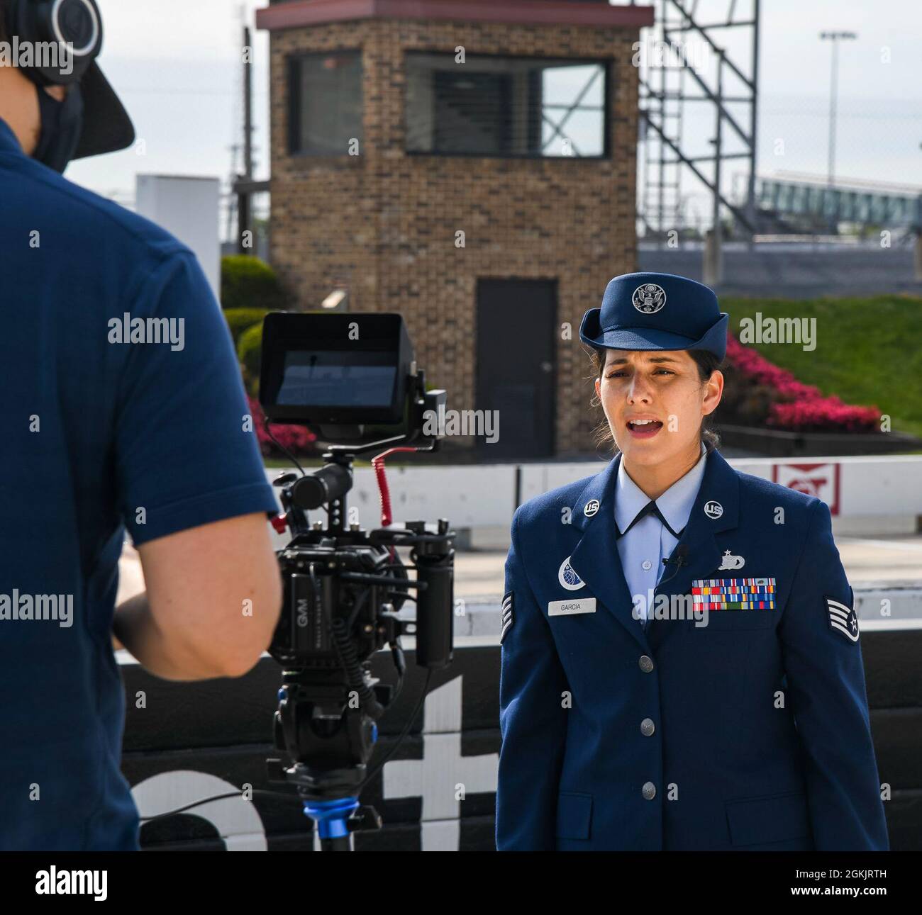 Staff Sgt. Alicia Garcia, 436th Force Support Squadron Airman Leadership School instructor ...