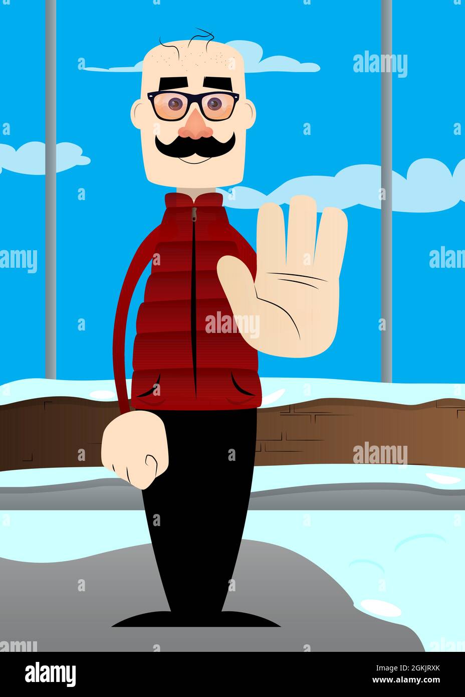 Refuse to wear Stock Vector Images - Alamy