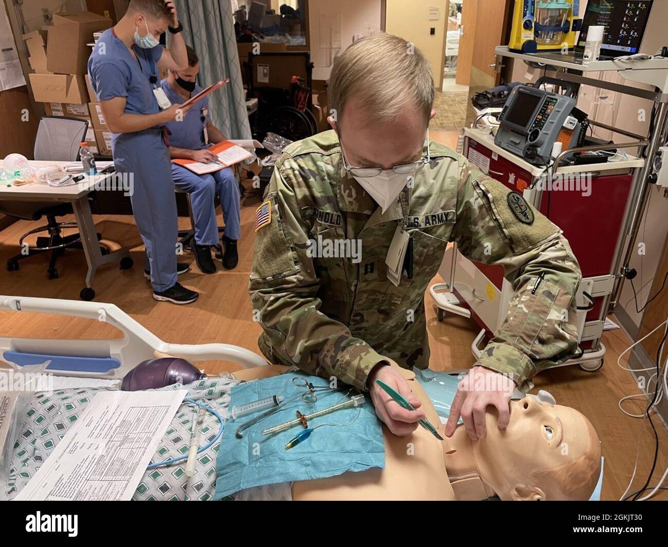 Martin Army Community Hospital's ER Physician Capt. Jacob Arnold ...