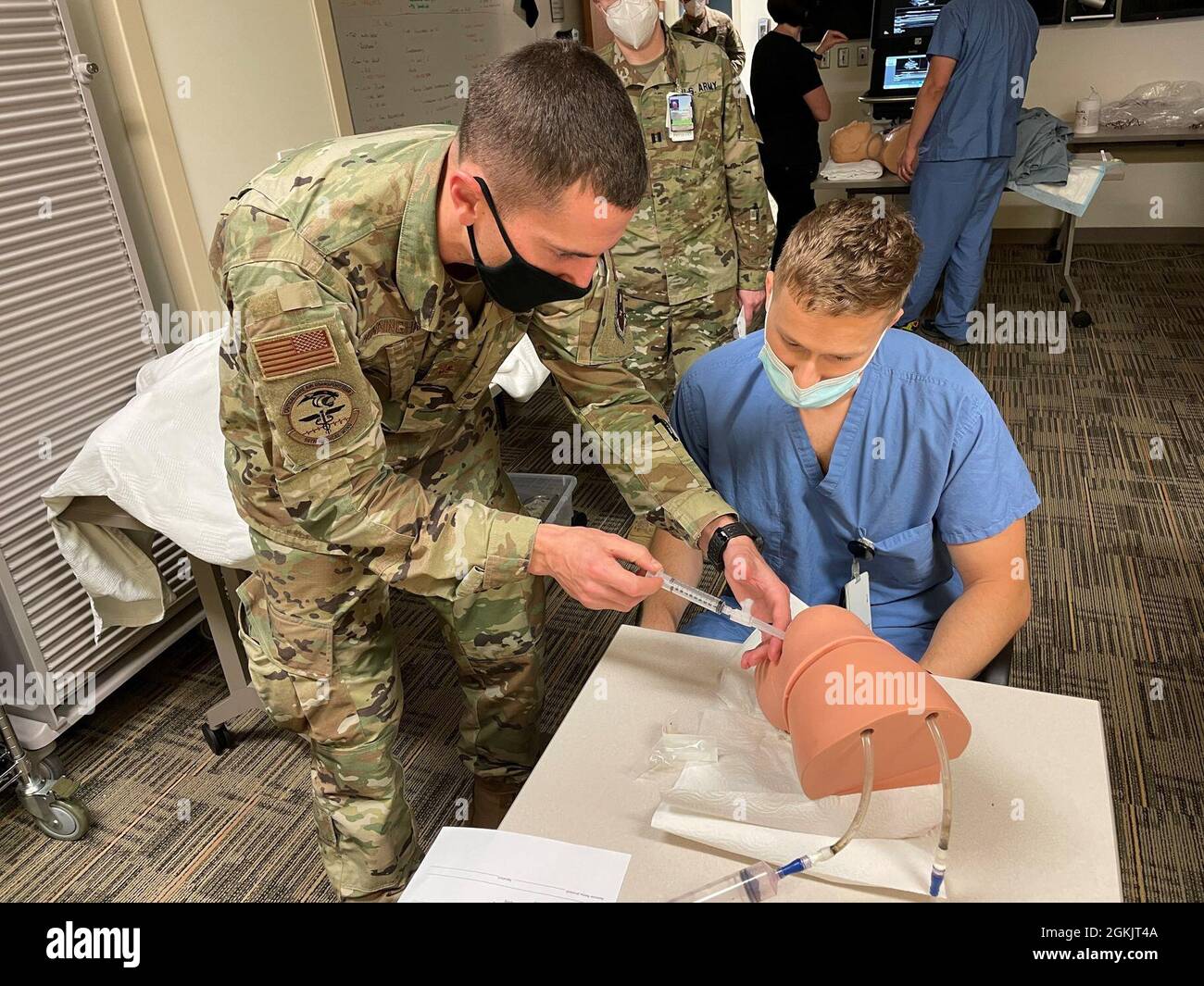 Brooke Army Medical Center's Simulation Center Chief Maj. John ...