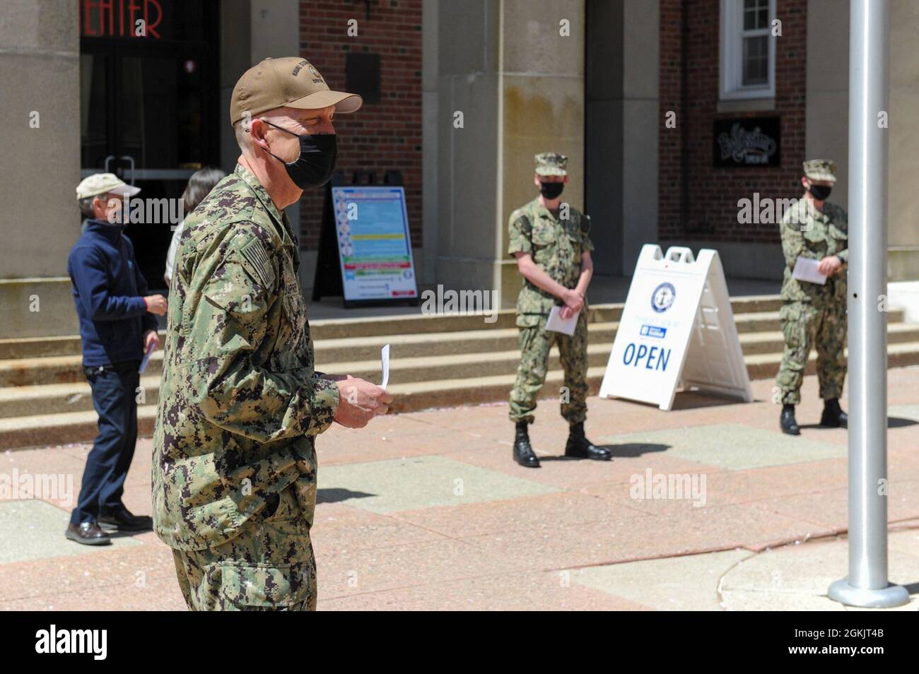 210506-N-EJ843-0009 GROTON, Conn. (May 6, 2021) Lt. Cmdr. David Duprey ...