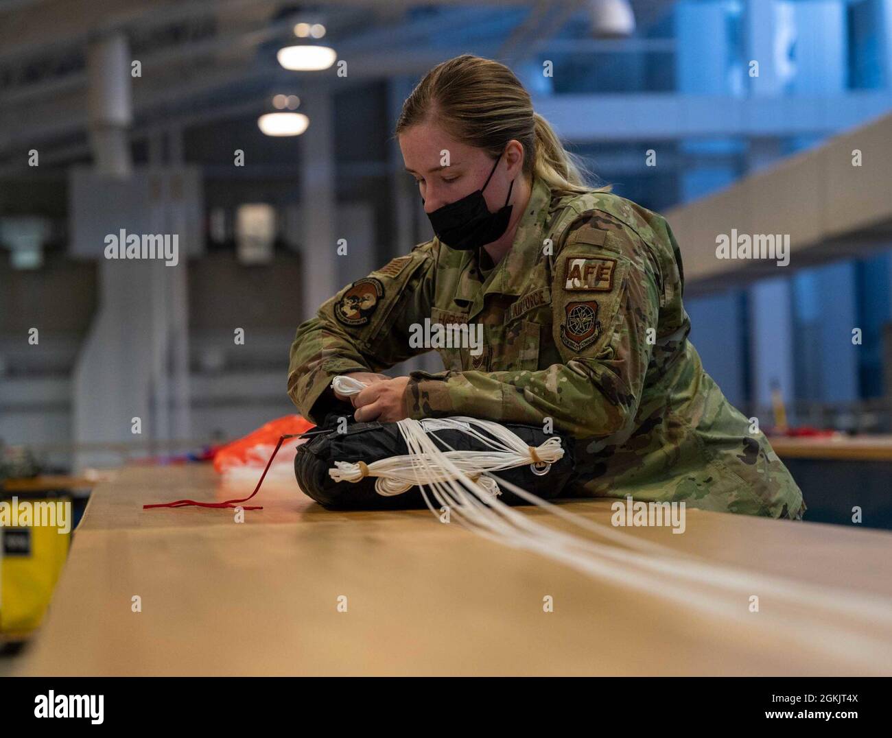 Staff Sgt. Nicole Harper, 436th Operations Support Squadron aircrew ...