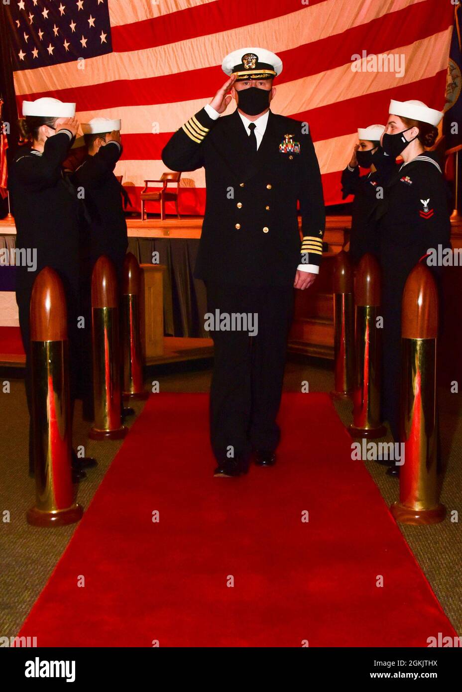 GREAT LAKES, Il. (May 7, 2021) Capt. Jason Williamson, commanding ...