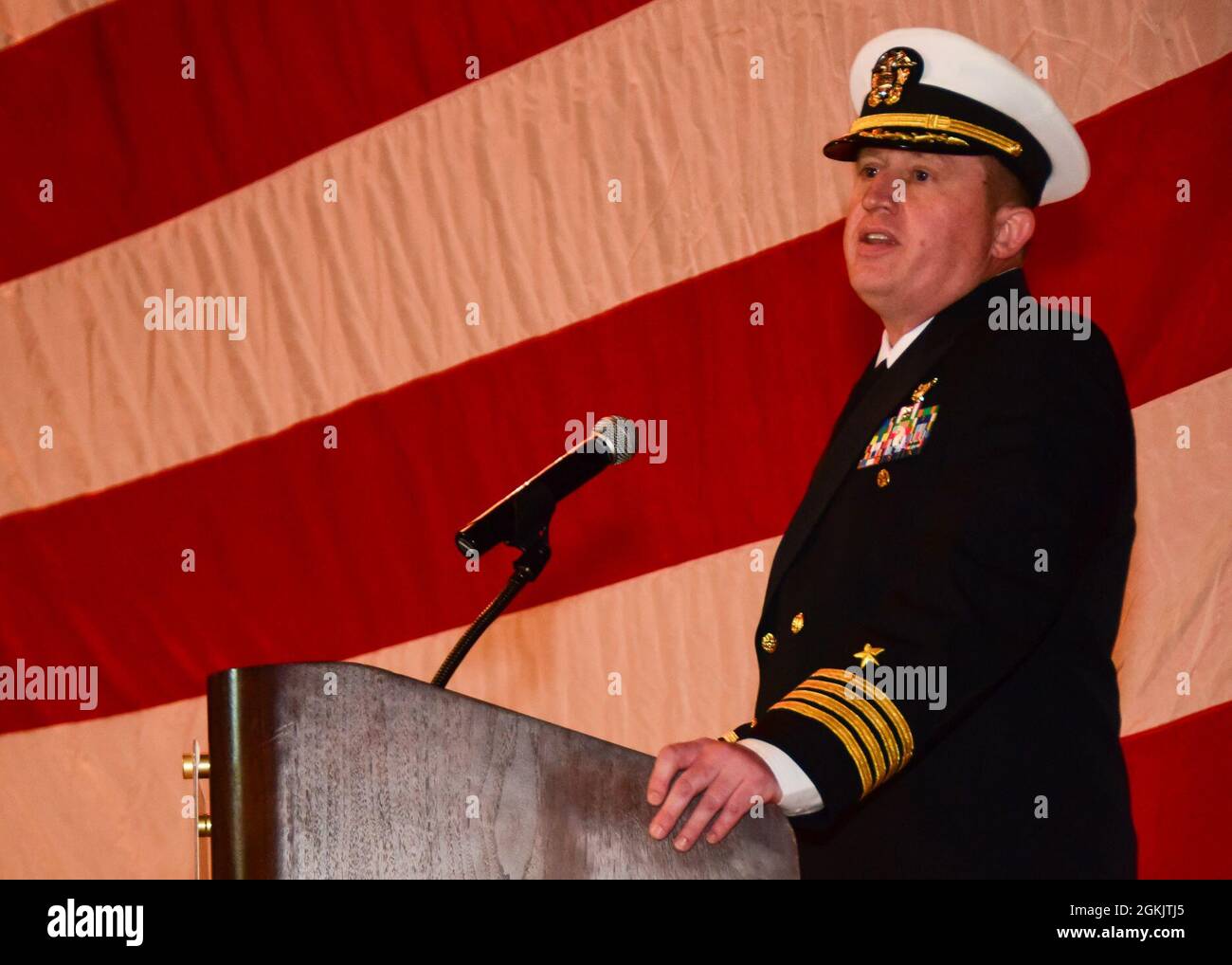 GREAT LAKES, Il. (May 7, 2021) Capt. Jason WIlliamson, commanding ...