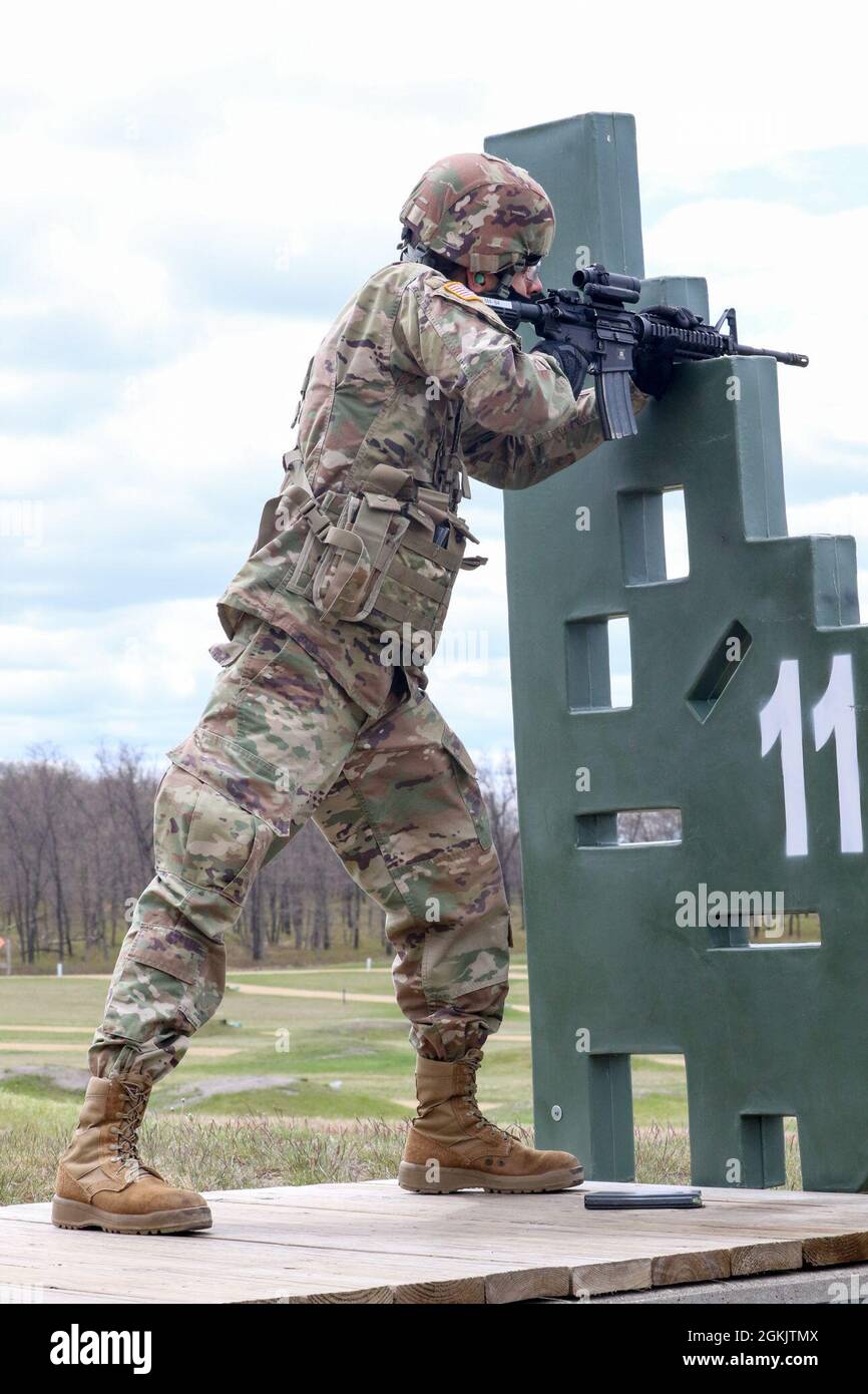 Army Reserve Spc. Nelson Carrucini, an engineer with the 327th Engineer ...