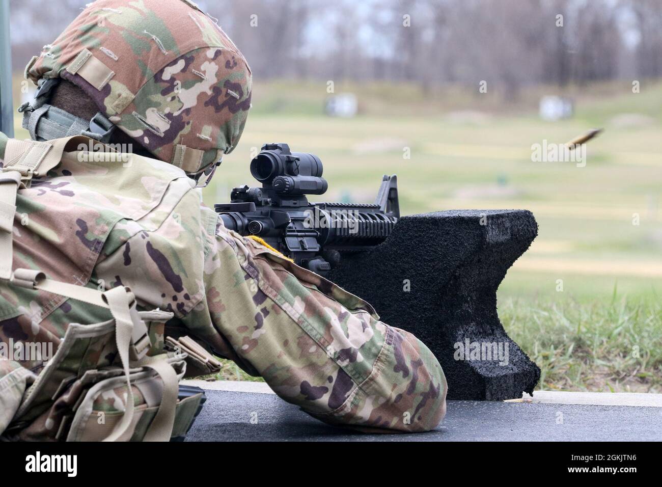 Army Reserve Spc. Nelson Carrucini, an engineer with the 327th Engineer ...