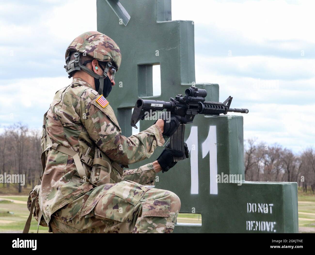 Army Reserve Spc. Nelson Carrucini, an engineer with the 327th Engineer ...