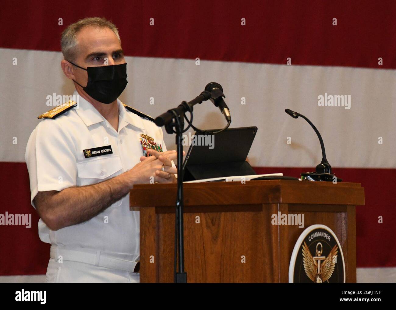 Vice adm kelly aeschbach hi-res stock photography and images - Alamy