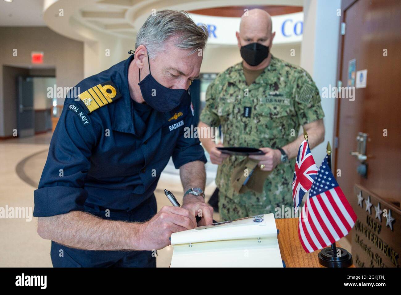 Radakin royal navy hi-res stock photography and images - Alamy