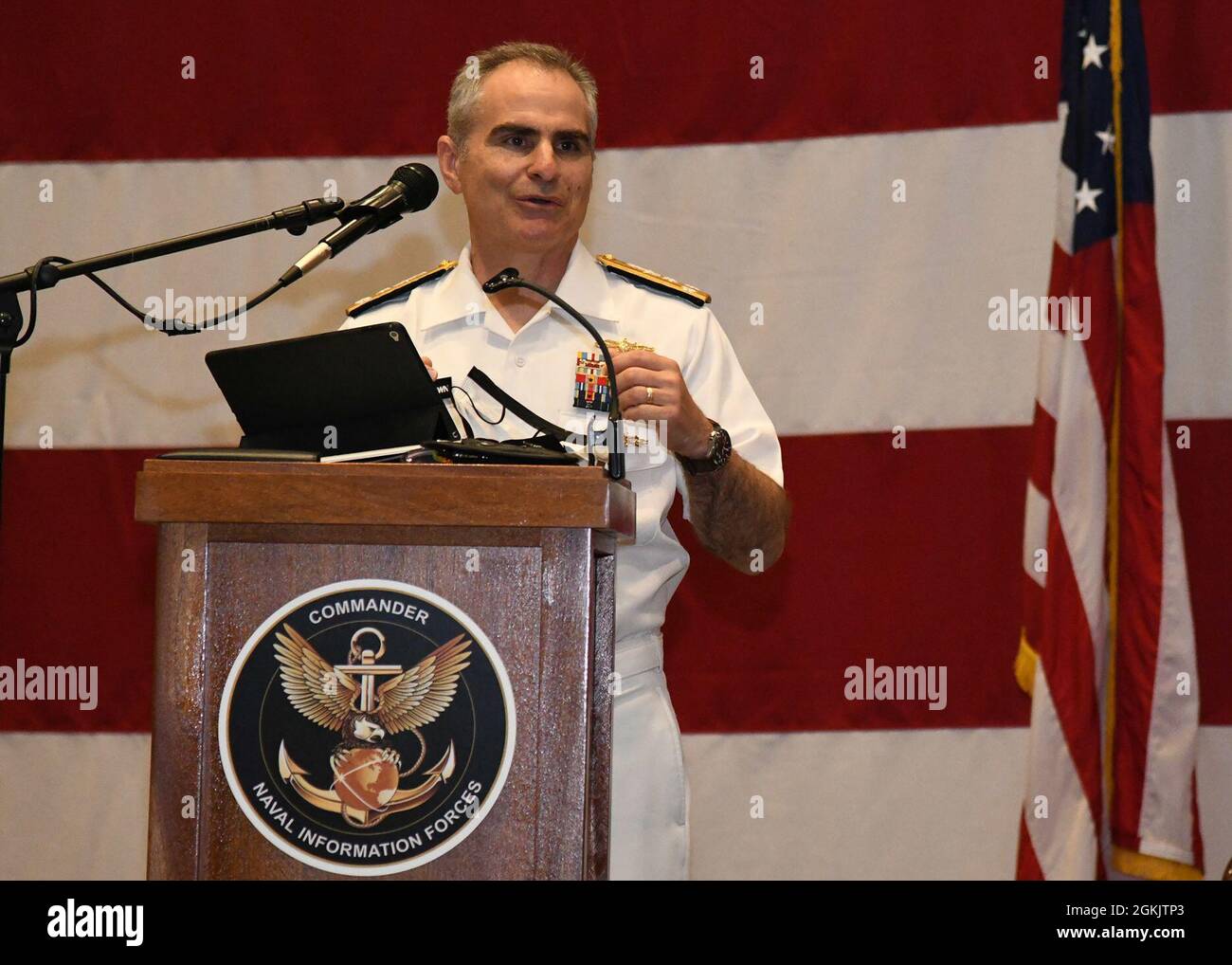 Vice adm kelly aeschbach hi-res stock photography and images - Alamy