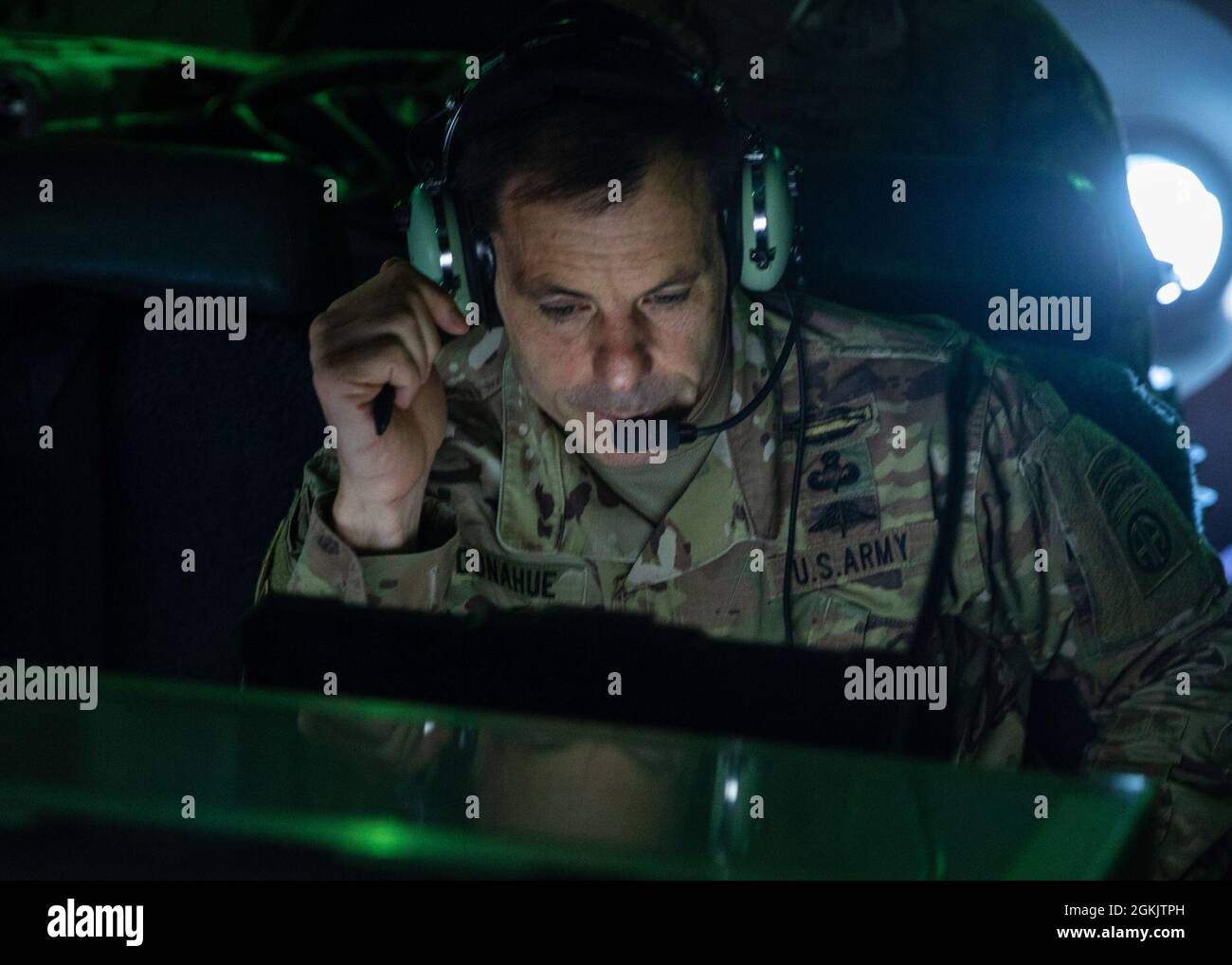 Maj. Gen. Christopher Donahue, the 82nd Airborne Division commander ...