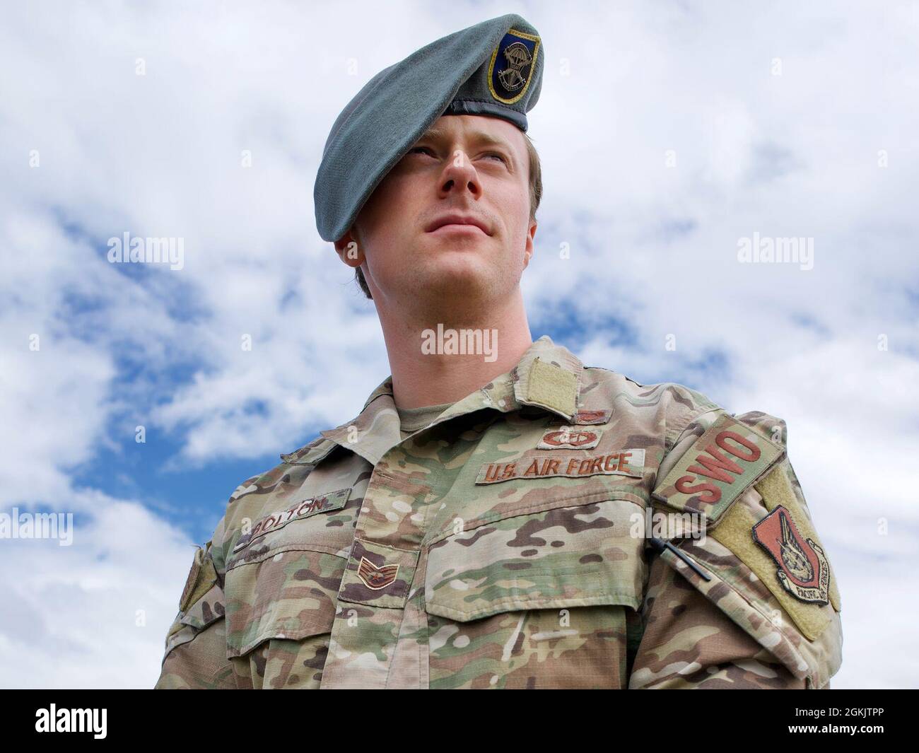 U.S. Air Force Staff Sgt. Derek Bolton is a 1st Weather Squadron staff ...