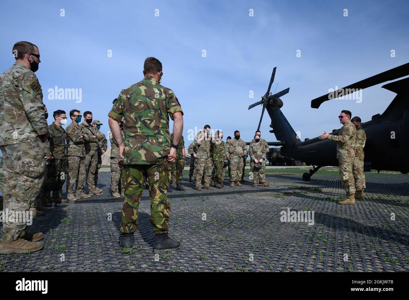 U.S. Army Capt. Samuel Dunning, of Charlie Company, 2nd General Support ...