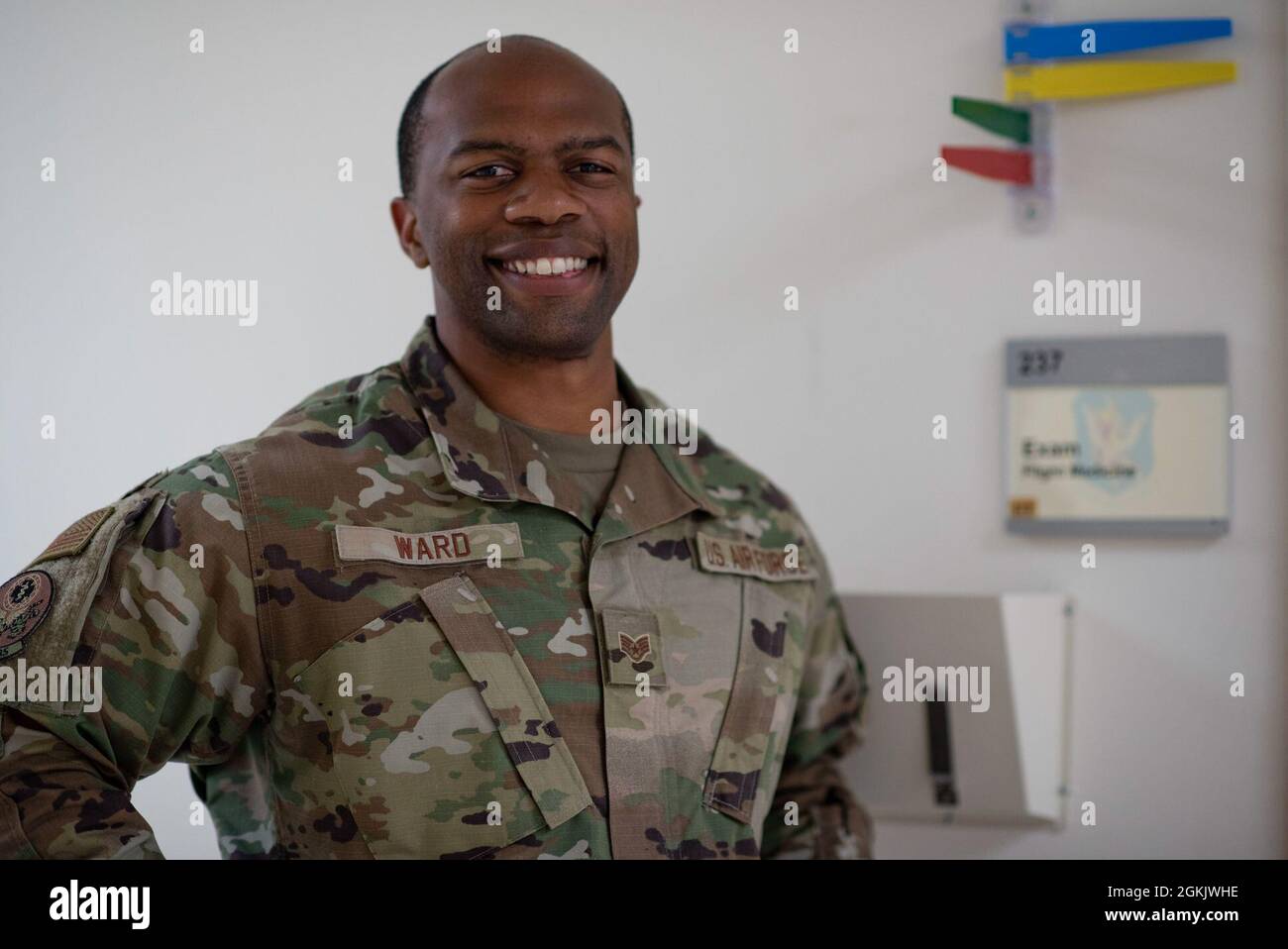 U.S. Air Force Staff Sgt. Roderick Ward, 23d Operational Medical ...
