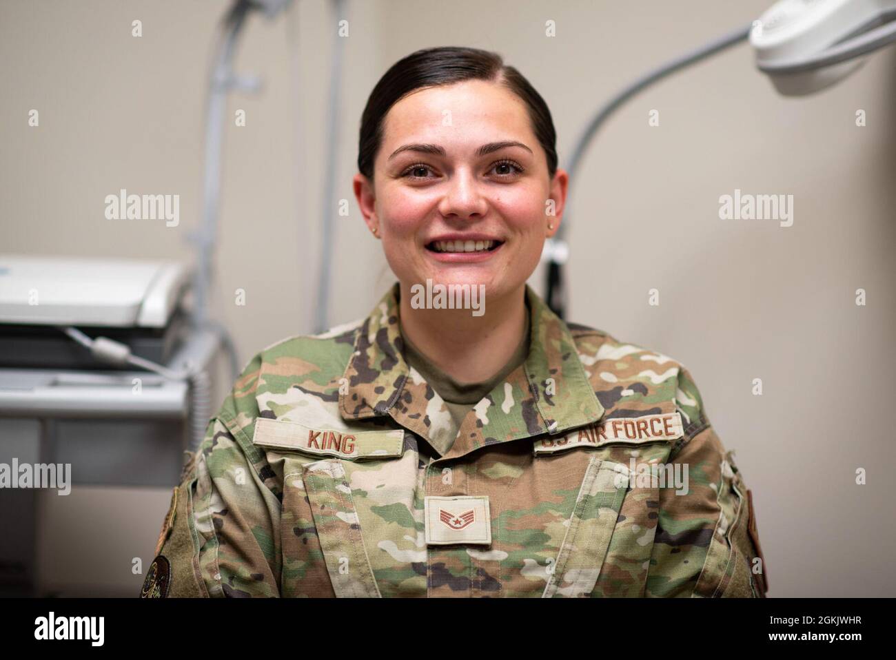 U.S. Air Force Staff Sgt. Samantha King, Operational Medical Readiness ...