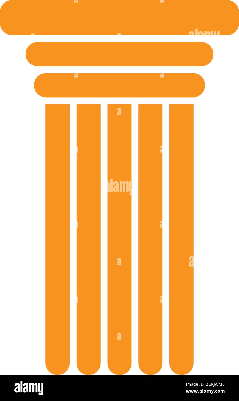 Pillars architectural design Stock Vector Images - Alamy