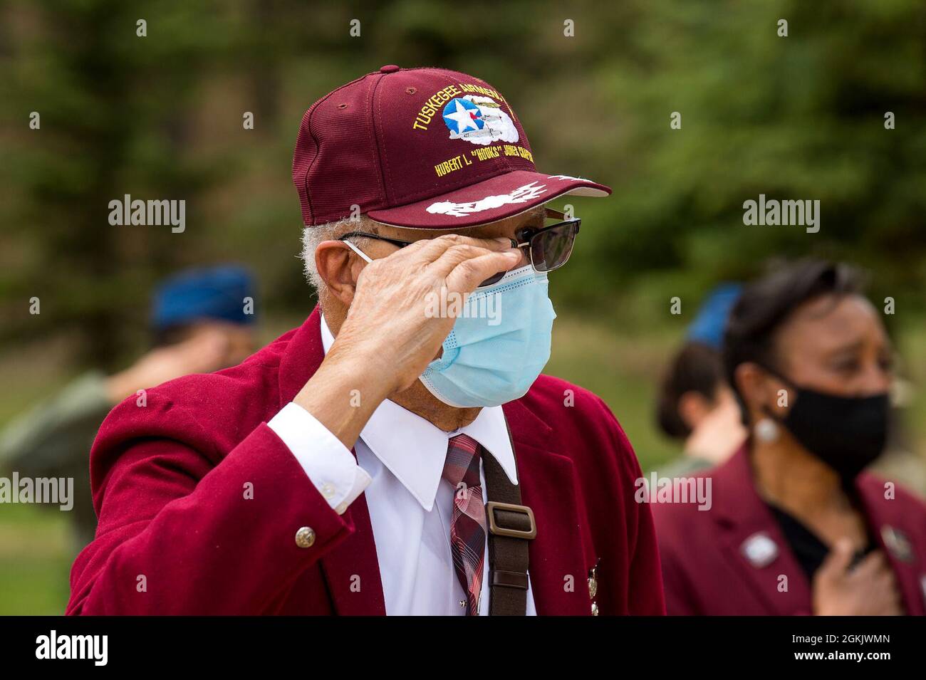 U.S. Air Force Academy -- MSgt (Ret) Loran Smith of the Tuskegee Airman ...