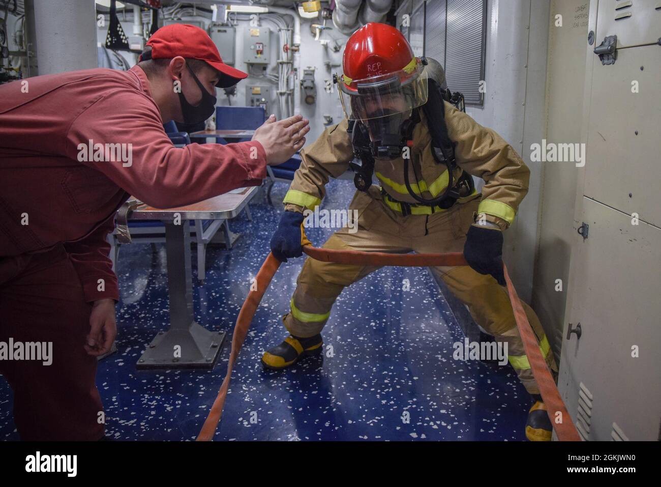 210507-N-ZF088-1143 YOKOSUKA, Japan (May 7, 2021) Machinery Repairman ...