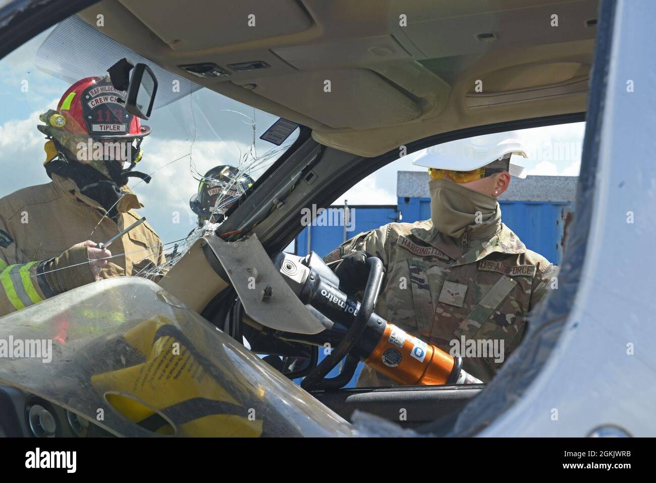 U.S. Airman 1st Class Bayli Harrington, 100th Logistics Readiness ...