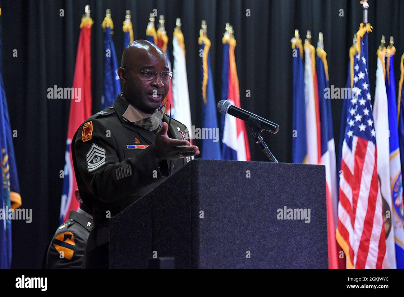 Command Sgt. Maj. Finis A. Dodson, U.S. Army Space and Missile Defense ...