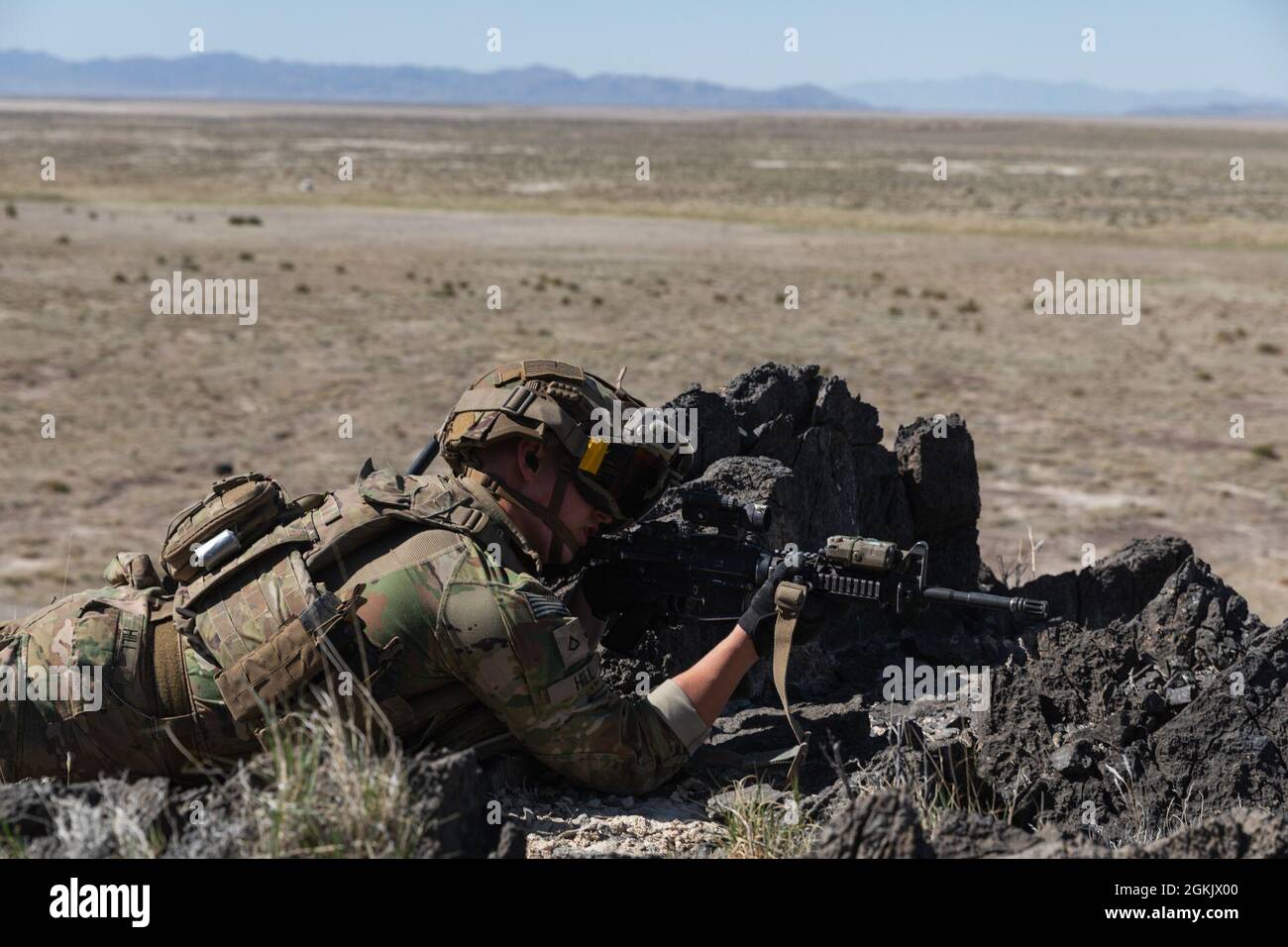 A Paratrooper from the 82nd Airborne Division, 1st Battalion 508th ...