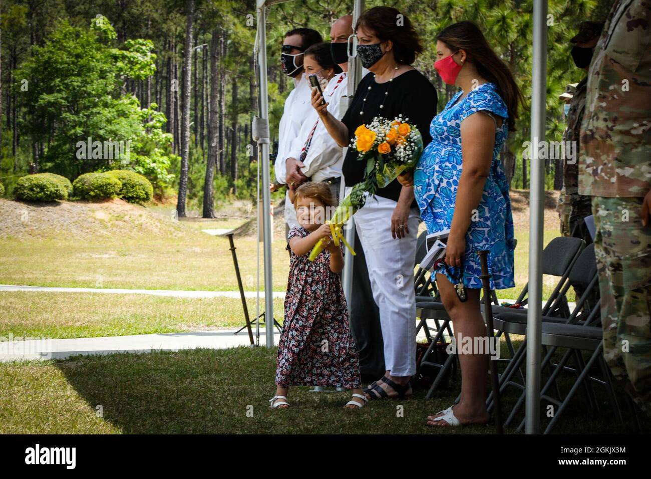 The daughter of incoming U.S. Army Central I&S Commander, Capt. Michael ...