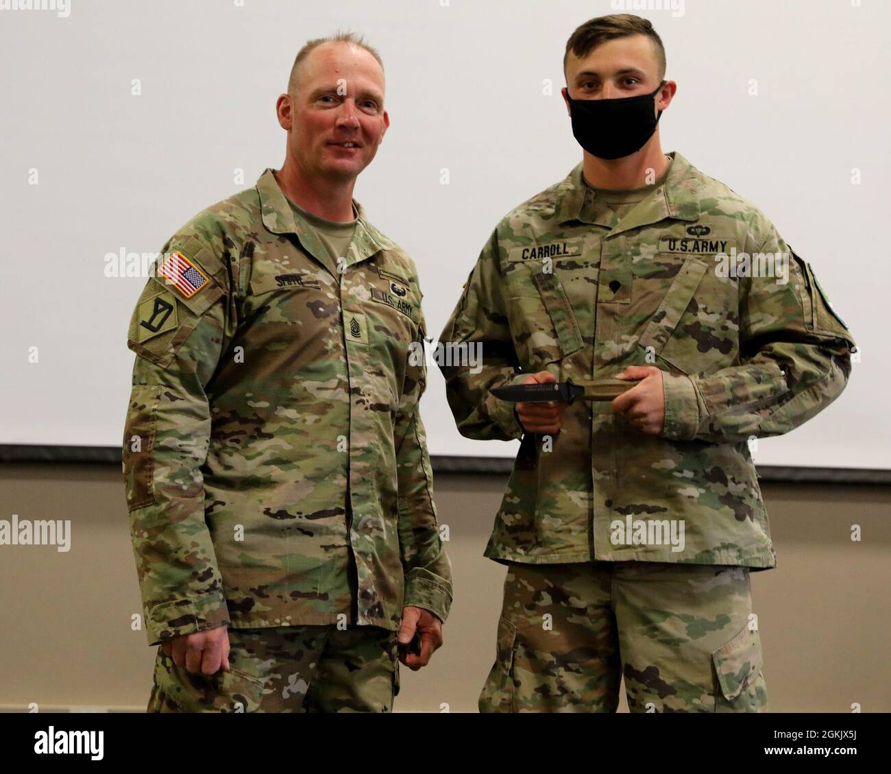 U.S. Army Spc. Aiden Carroll, a Horizontal Construction Engineer with ...