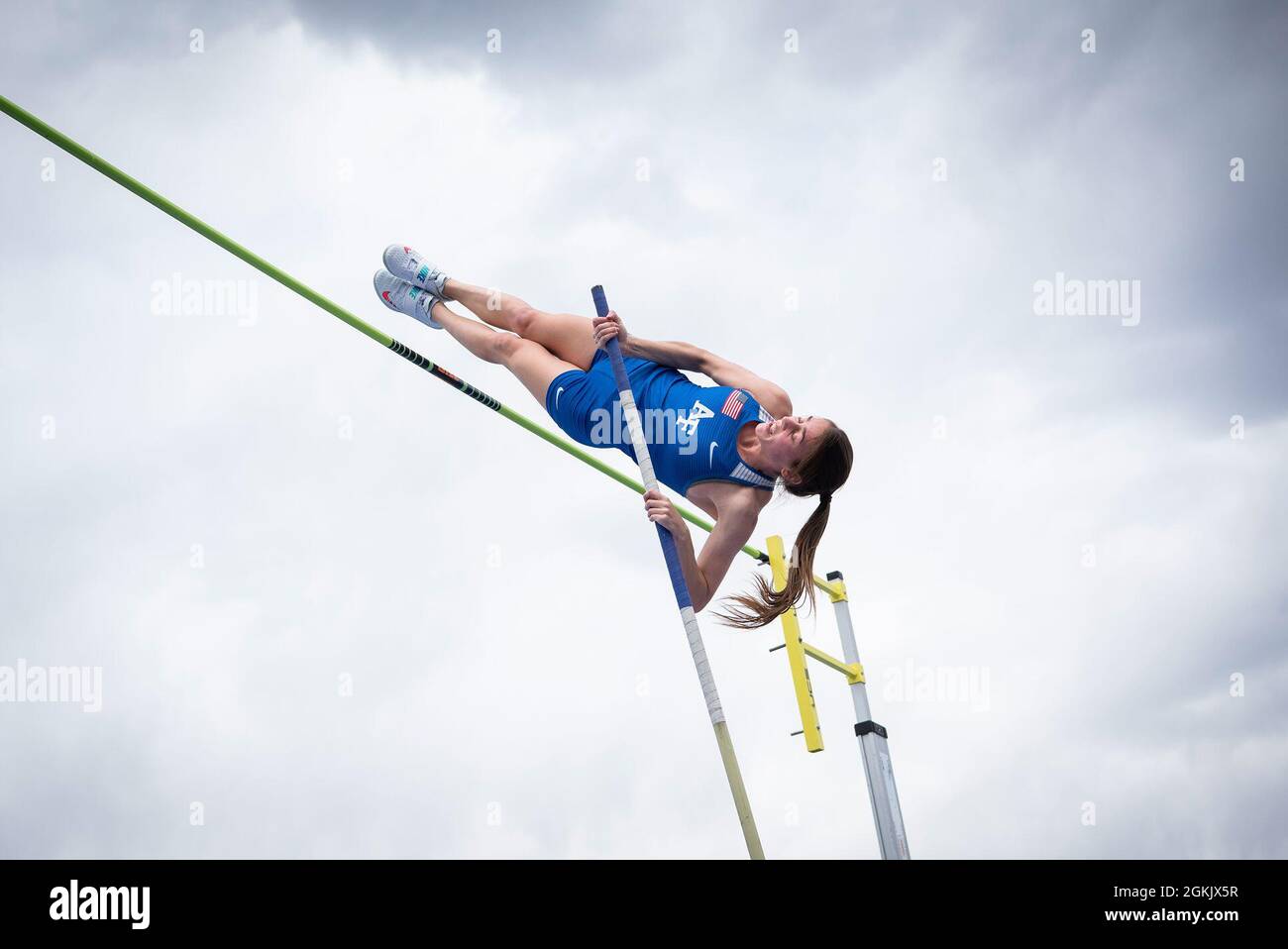 U.S. AIR FORCE ACADEMY, Colo. -- Air Force’s Erika Willis competes in ...