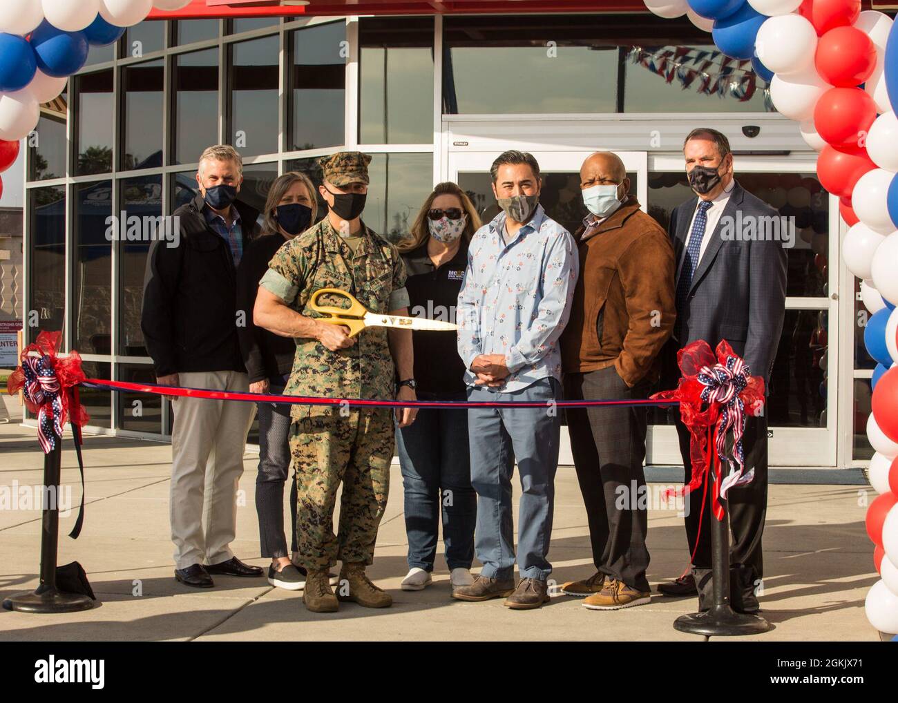 Col. Charles B. Dockery, the commanding officer of Marine Corps Air ...