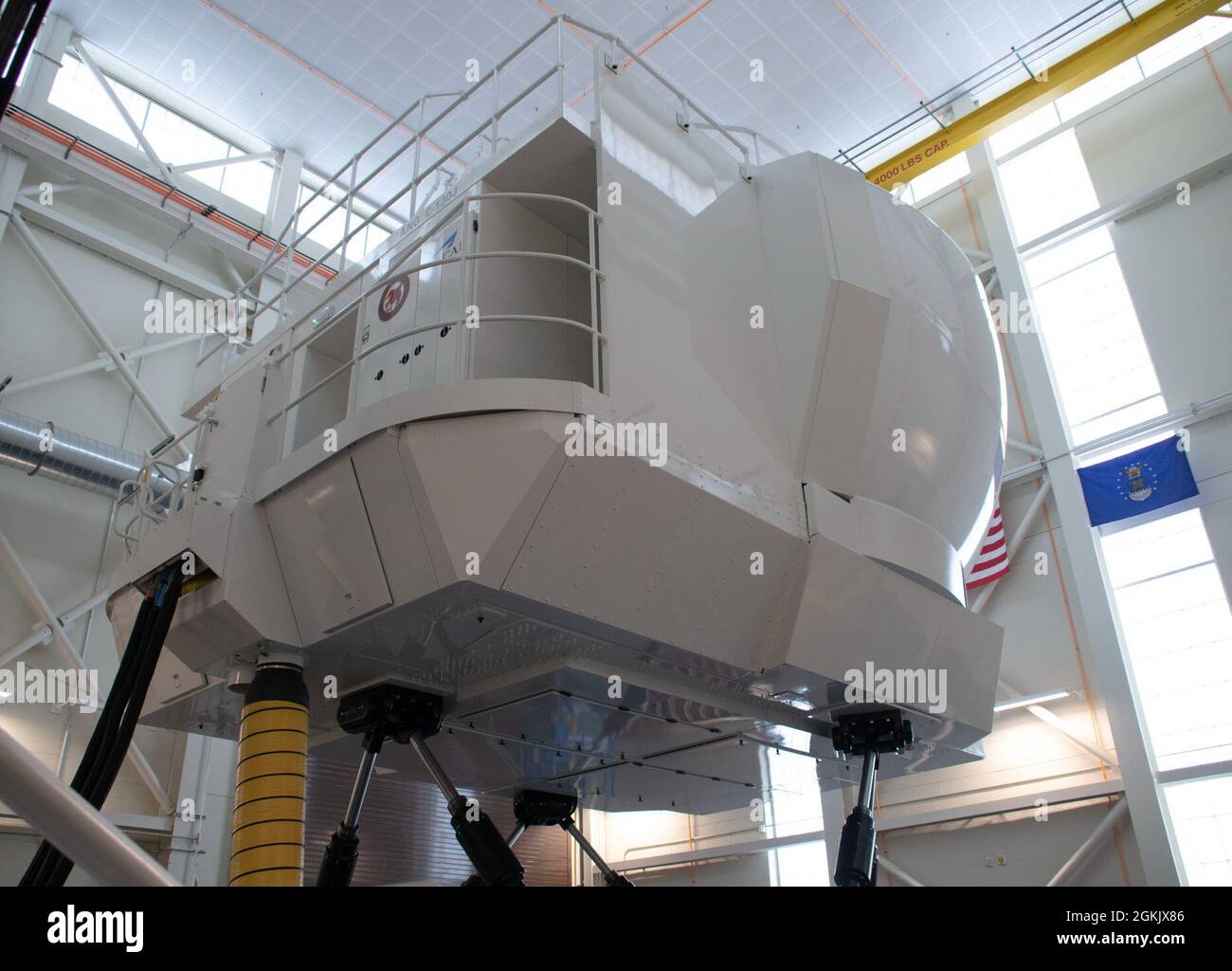 The exterior view of the Weapons Systems Trainer-Reconfigurable, at ...