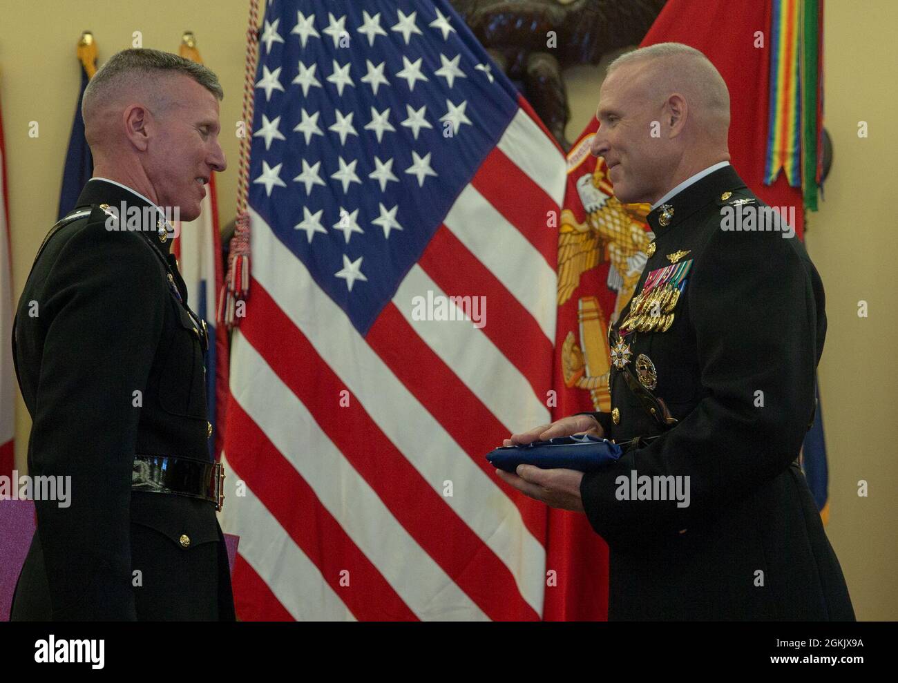 U.S. Marine Corps Lt. Gen. Eric M. Smith, deputy commandant of Combat ...