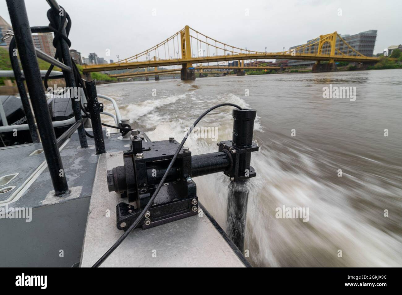 River depth survey hi-res stock photography and images - Alamy