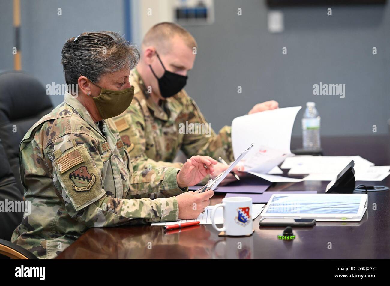 Col. Katrina Stephens, installation commander, and Chief Master Sgt ...