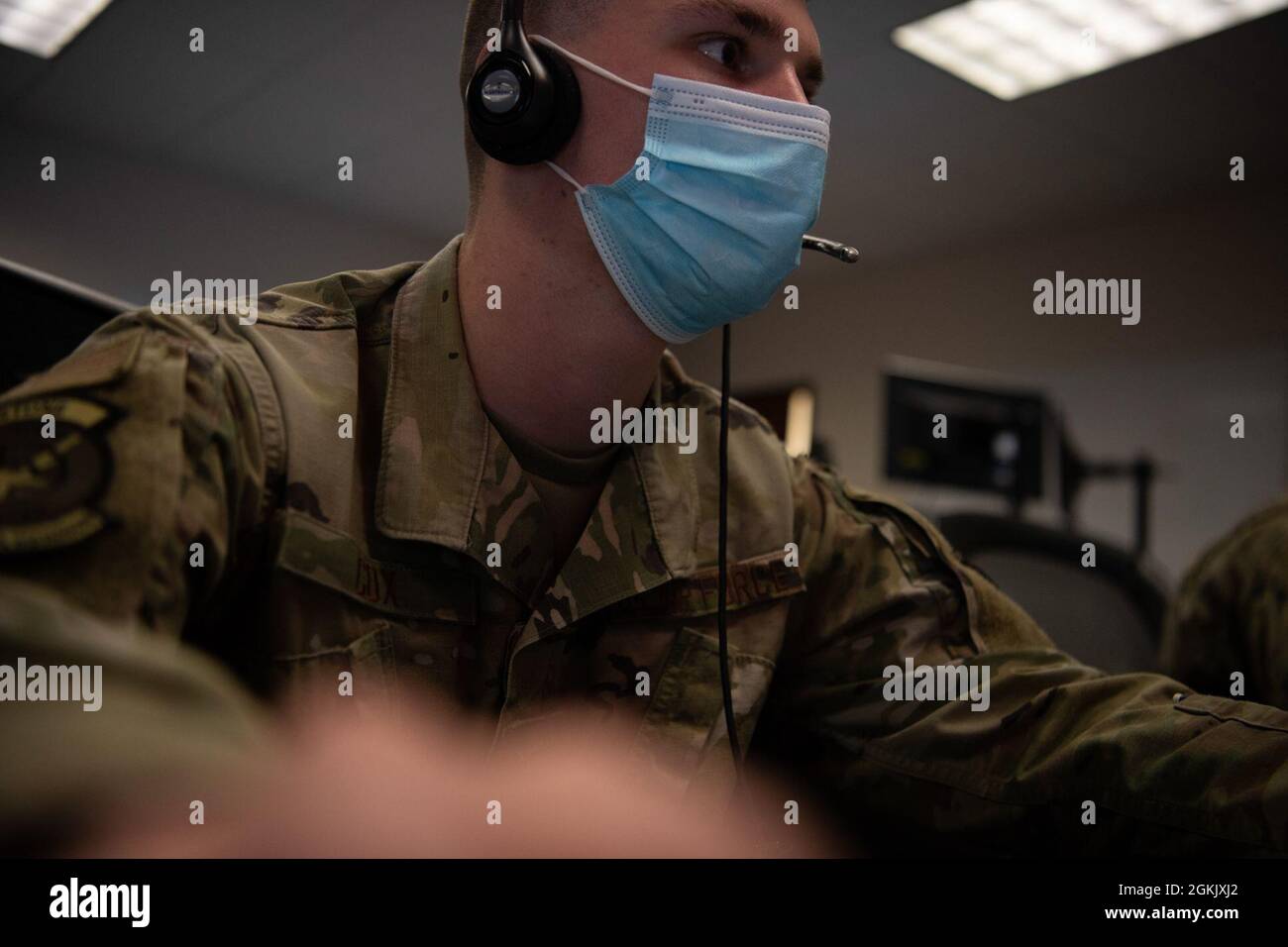 U.S. Air Force Senior Airman Bryce Cox, 81st Air Control Squadron ...