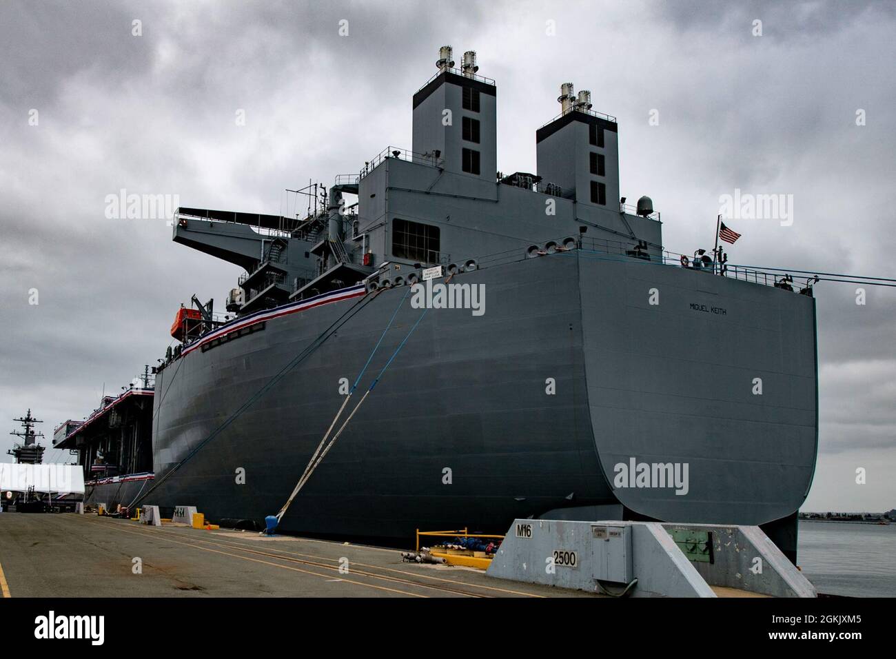 210508-N-OA516-1007 SAN DIEGO (May 8, 2021) – The Lewis B. Puller-class ...