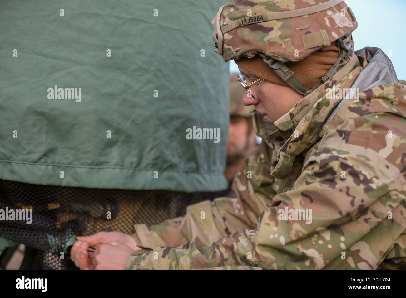 TAPA CENTRAL TRAINING AREA, Estonia — U.S. Army Spc. Robert Jackson of ...