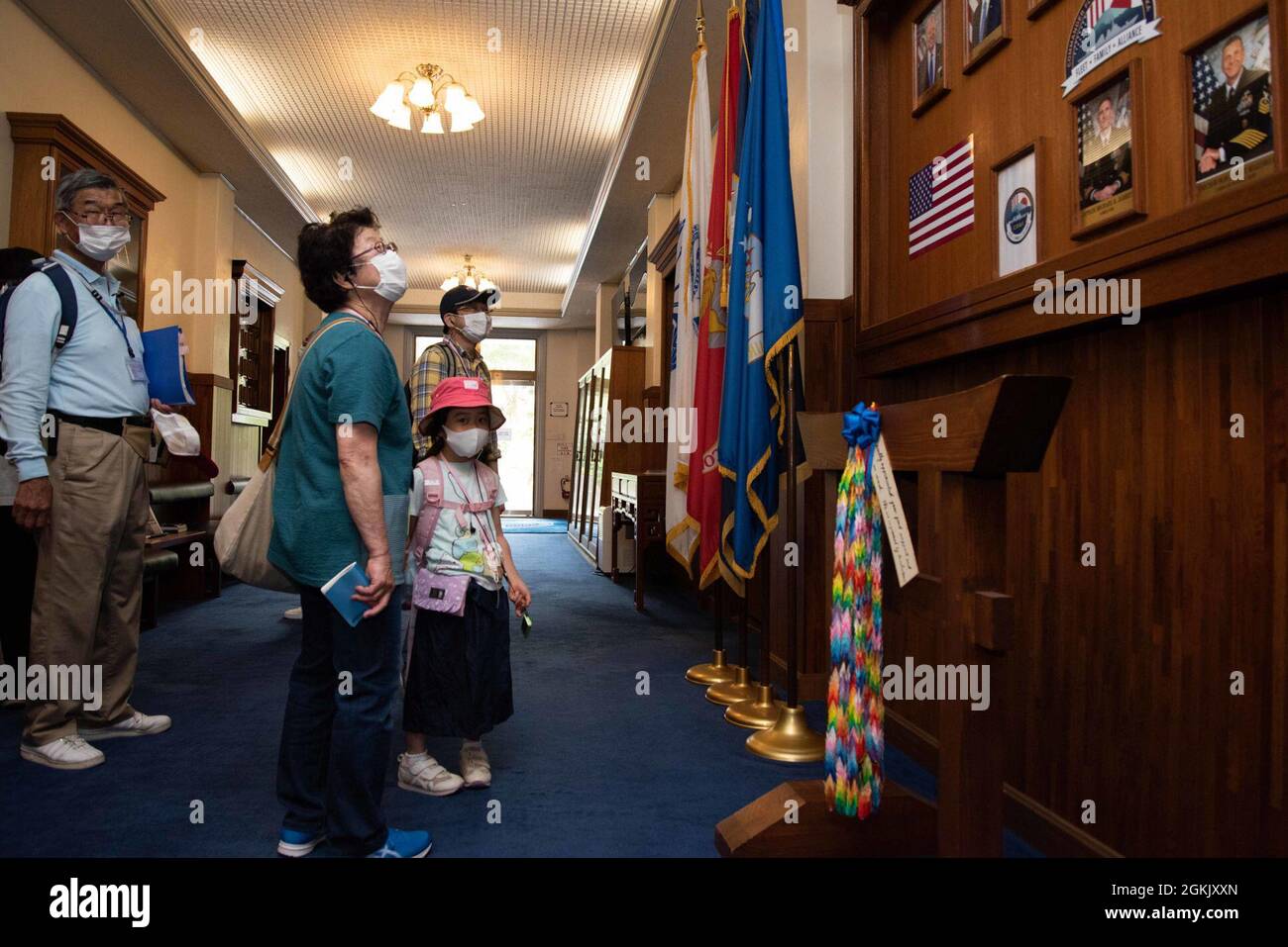 210508-N-NS063-1194 YOKOSUKA, Japan (May 8, 2021) - Residents from the ...