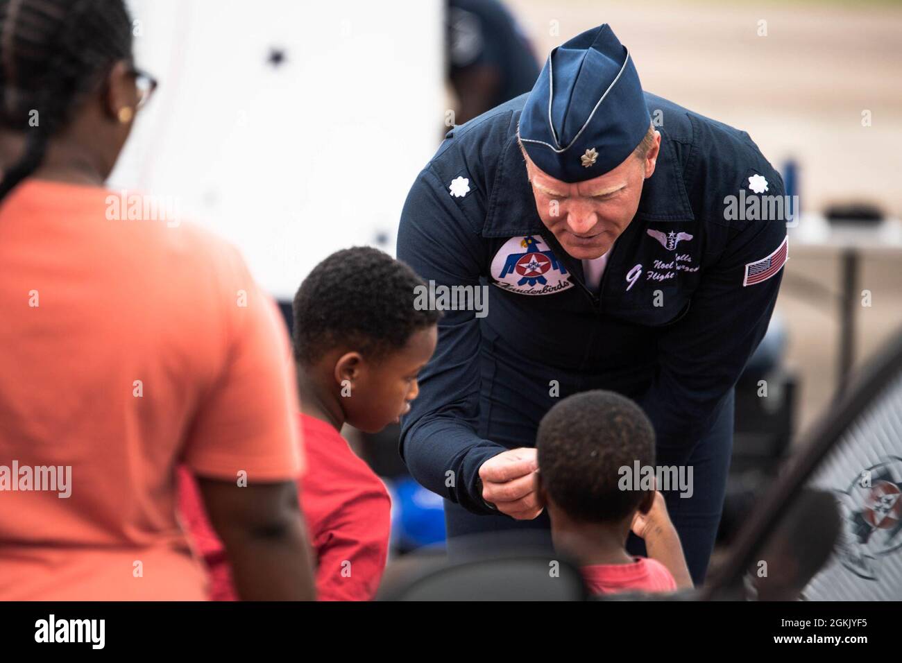 Lt. Col. (Dr.) Noel Colls, United States Air Force Air Demonstration ...