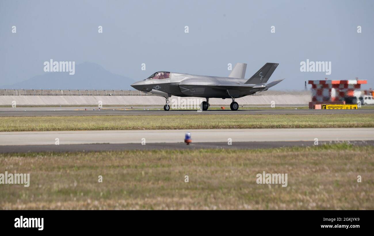 Four new F-35B Lightning II aircraft with Marine Fighter Attack ...