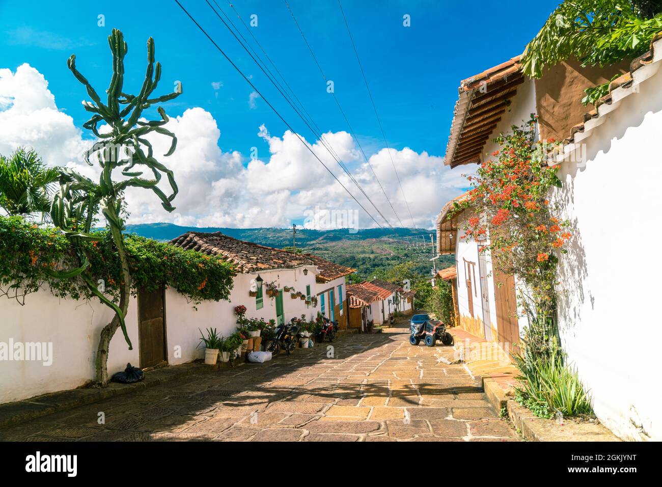 Barichara Most Beautiful Colonial Town in Santander, Colombia Orange ...