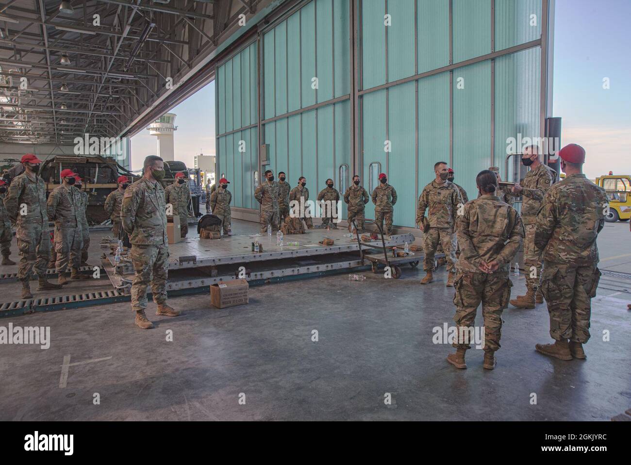 U.S. Army Riggers with 601st Quartermaster Company, 173rd Airborne ...