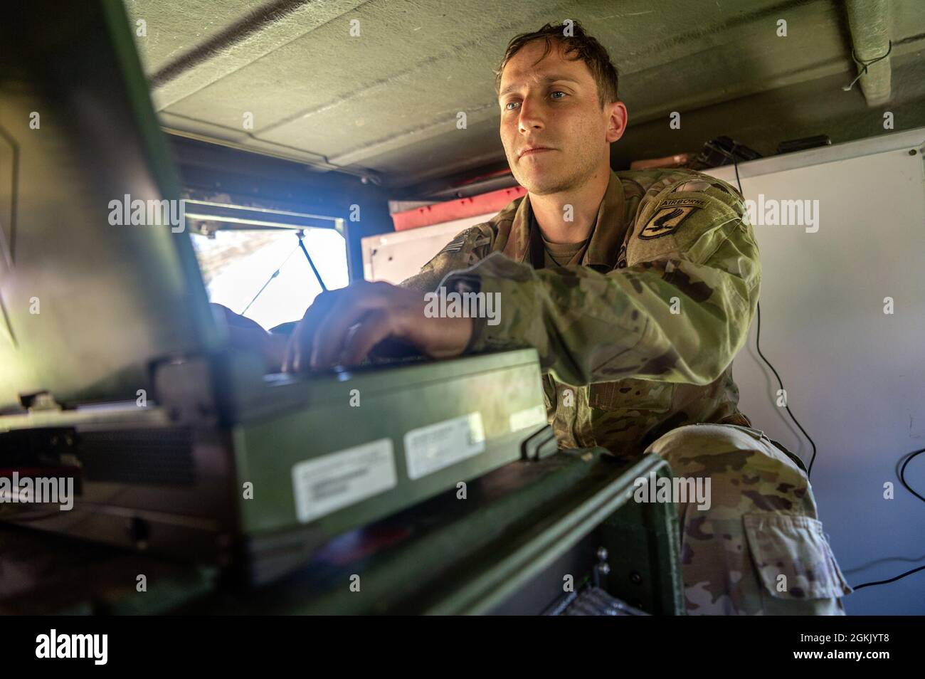 U.S. Army Capt. Sabastian Conour, 54th Brigade Engineer Battalion ...