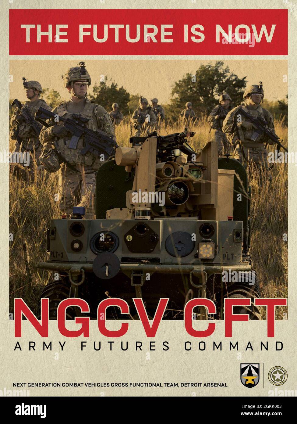 Poster highlighting concepts of Manned-Unmanned Teaming, using Robotic ...