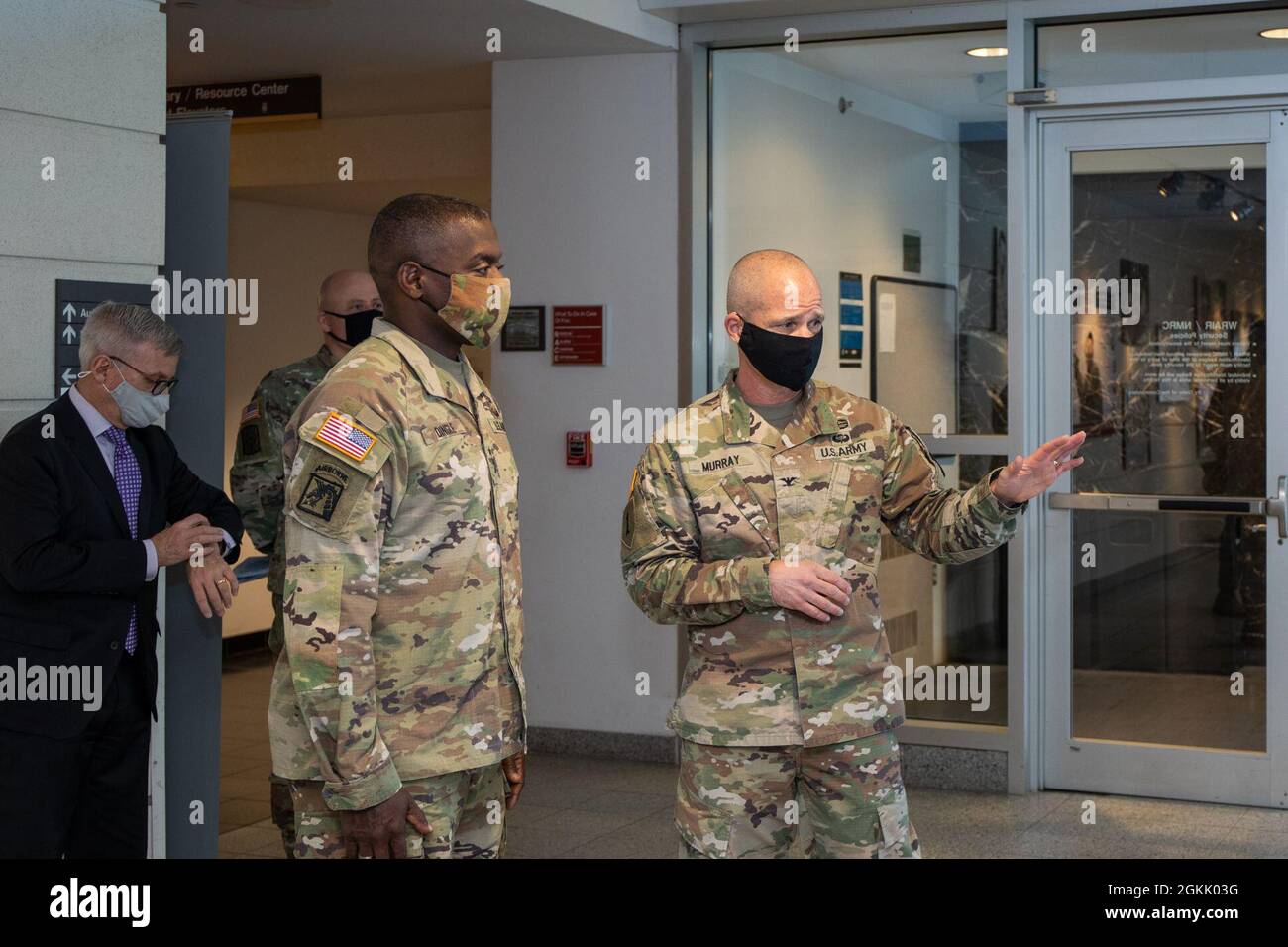 The U.S. Army Surgeon General, Lieutenant General R. Scott Dingle, took ...