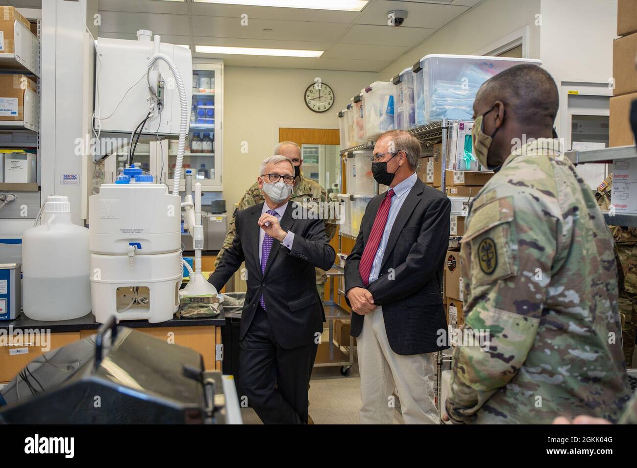 The U.S. Army Surgeon General, Lieutenant General R. Scott Dingle, took ...