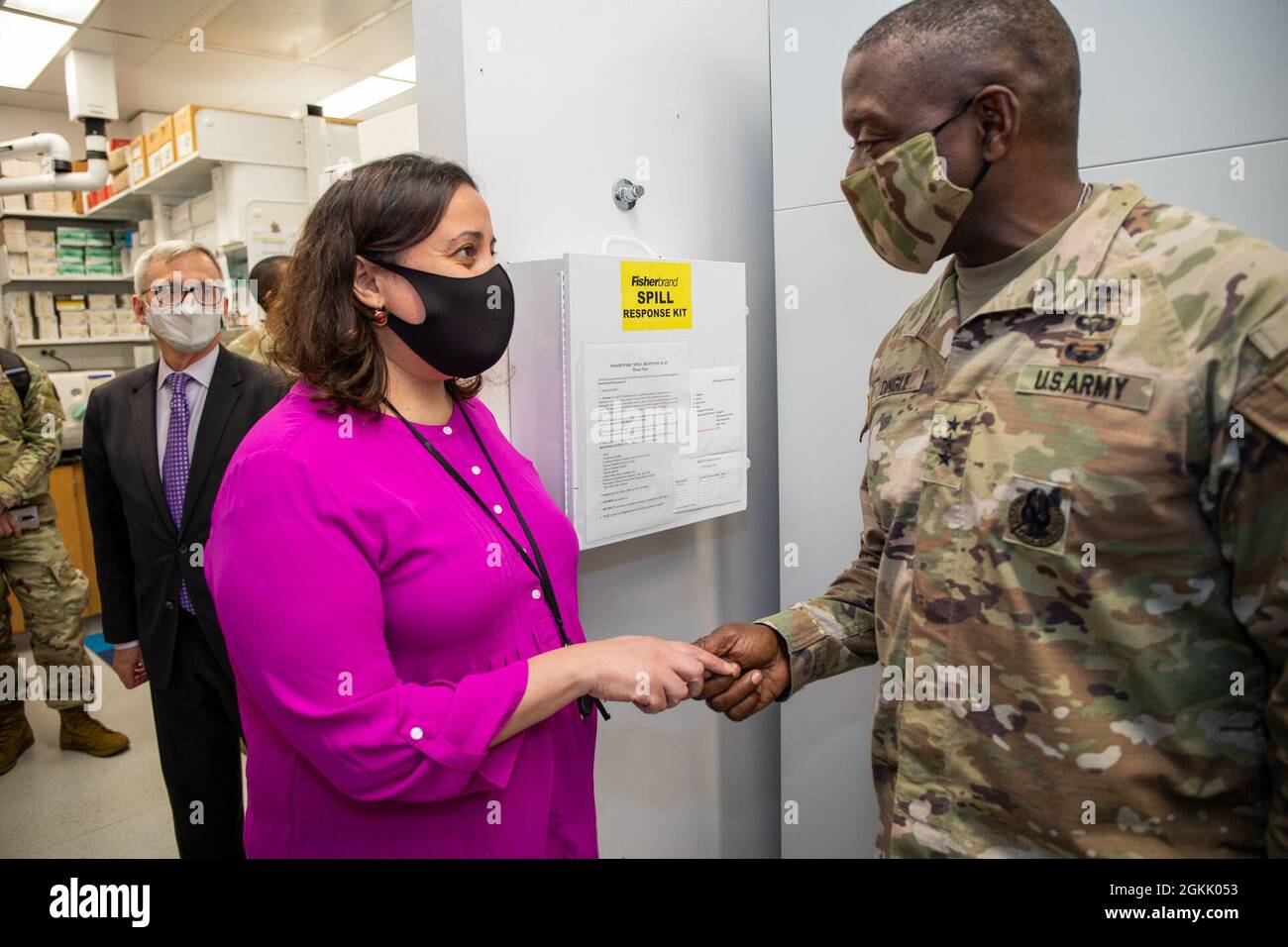 The U.S. Army Surgeon General, Lieutenant General R. Scott Dingle, took ...