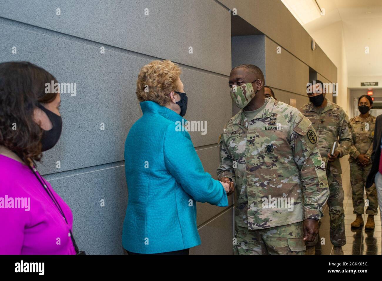 The U.S. Army Surgeon General, Lieutenant General R. Scott Dingle, took ...