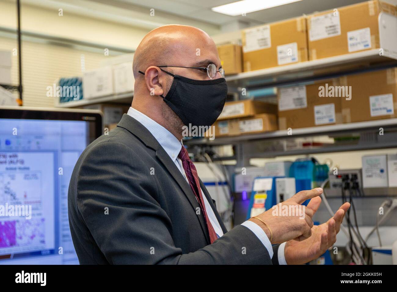 The U.S. Army Surgeon General, Lieutenant General R. Scott Dingle, took ...