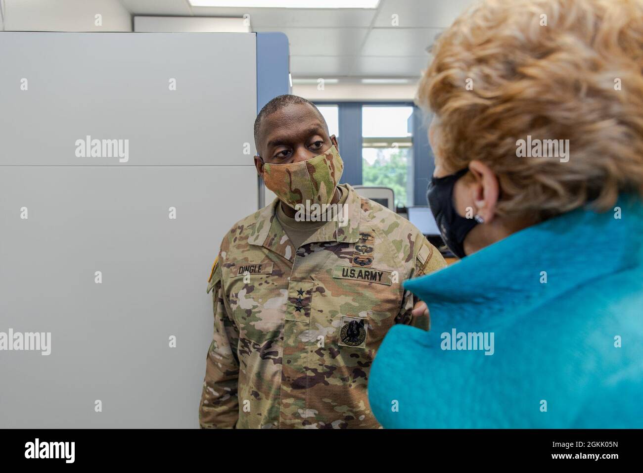 The U.S. Army Surgeon General, Lieutenant General R. Scott Dingle, took ...