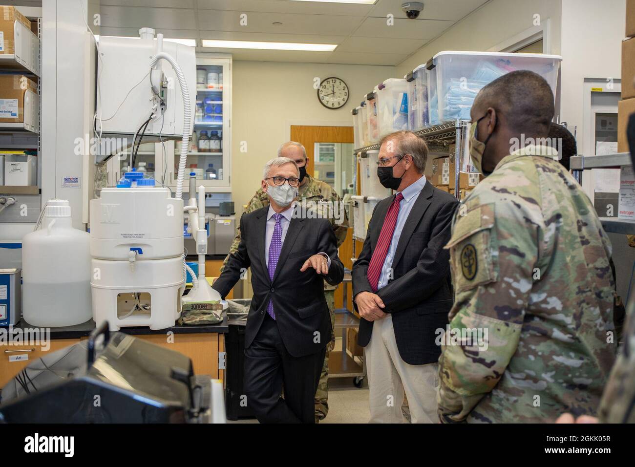 The U.S. Army Surgeon General, Lieutenant General R. Scott Dingle, took ...